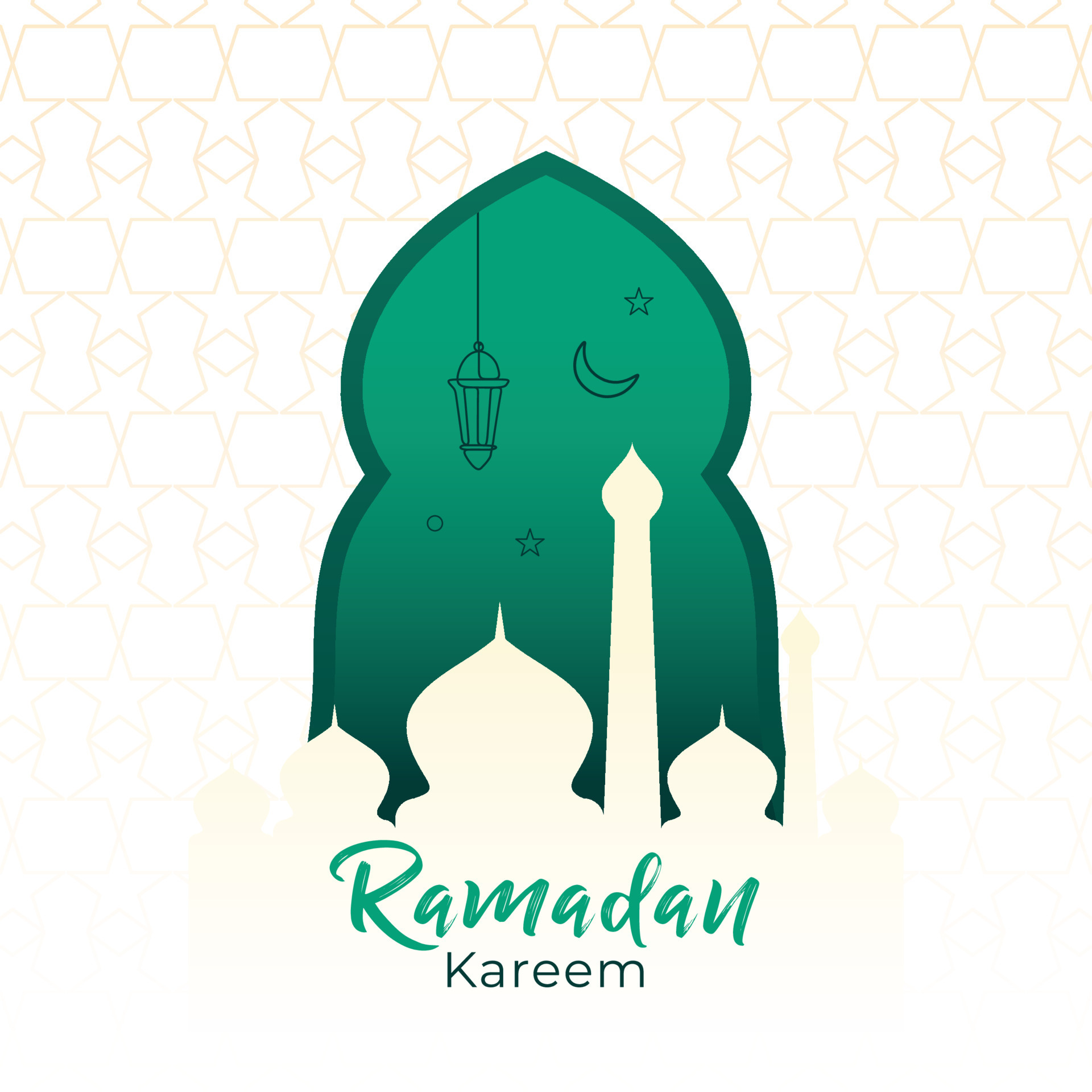 Ramadan Kareem Muslim Festival Background Design 21359248 Vector Art At Vecteezy