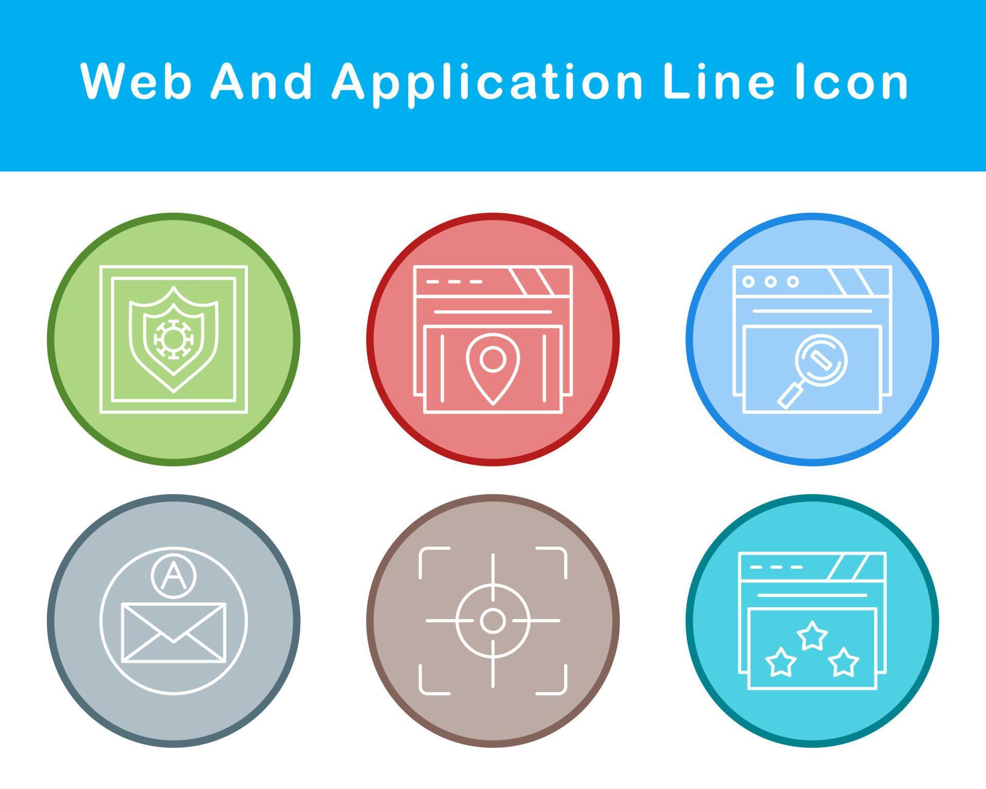 Web And Application Vector Icon Set 21359705 Vector Art at Vecteezy
