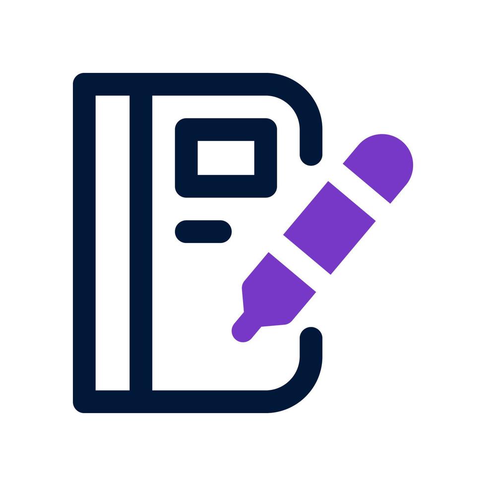 notebook icon for your website, mobile, presentation, and logo design ...