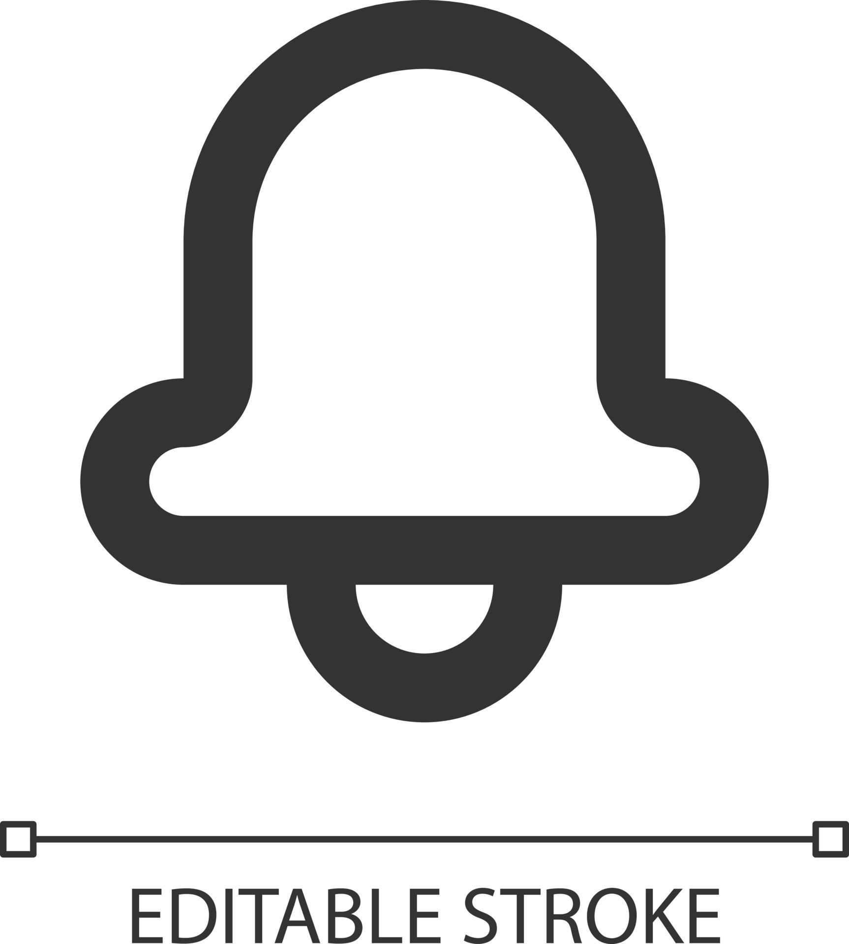 Notifications Pixel Perfect Linear Ui Icon Adjusting Ringer Volume Alarm Clock Ring Mode Gui