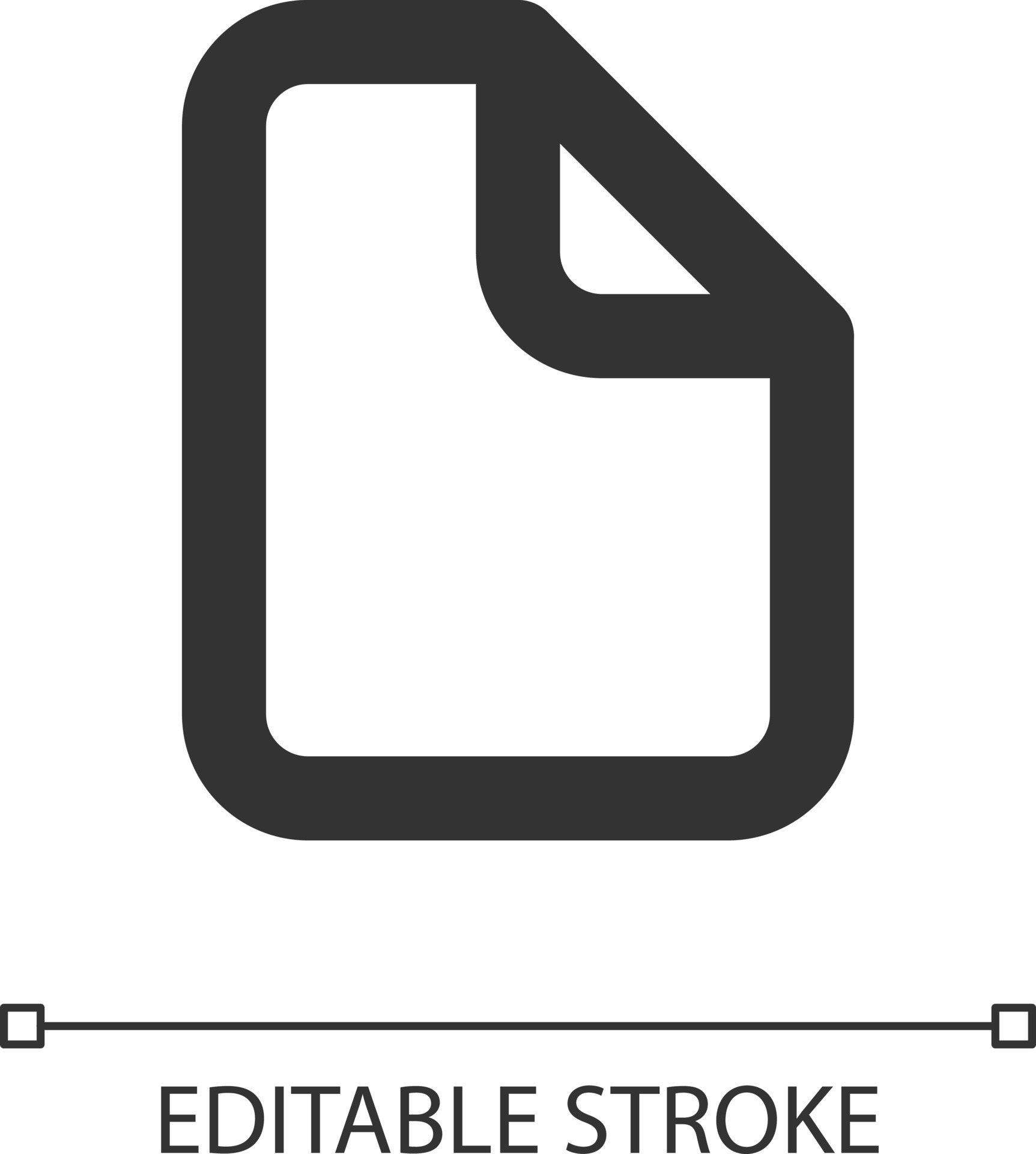 File Pixel Perfect Linear Ui Icon Desktop Shortcut Note Taking Application Document Format