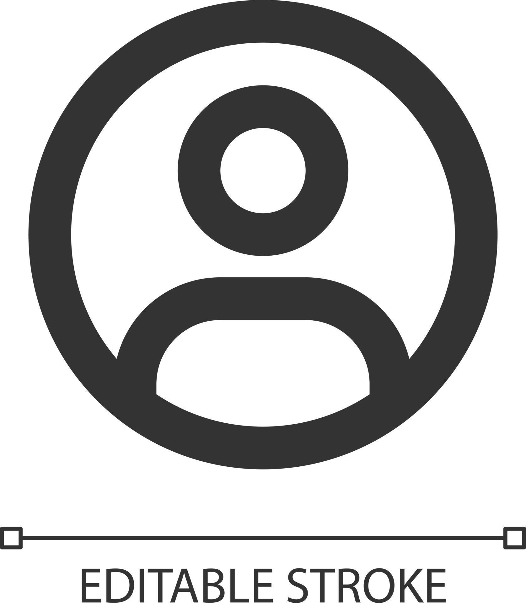 Select Contact Photo Pixel Perfect Linear Ui Icon Put Pic On Profile Assign Caller Image Gui