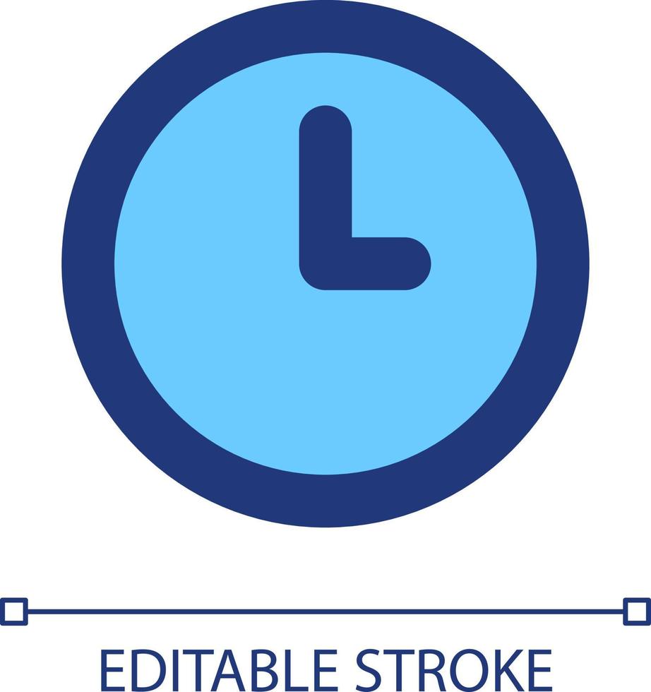 Clock Pixel Perfect Rgb Color Ui Icon Set Alarm Snooze Feature Daily