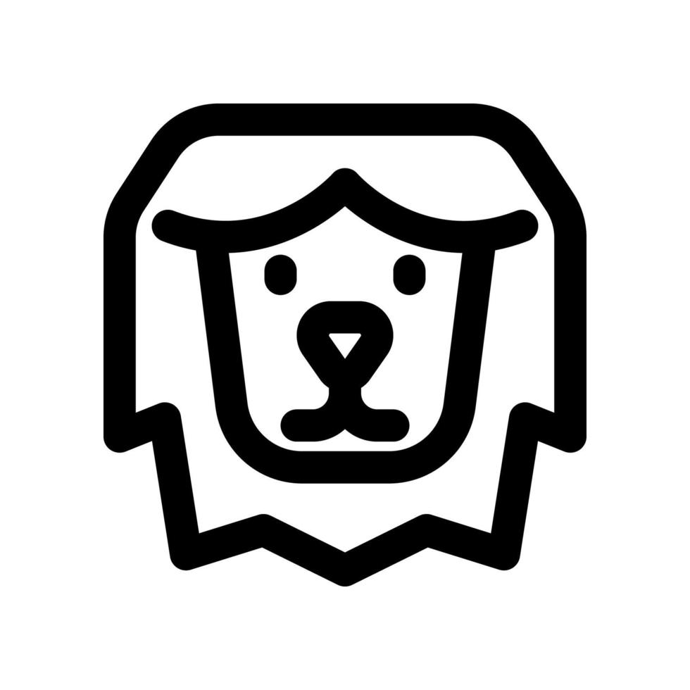 lion icon for your website design, logo, app, UI. 21373274 Vector Art ...