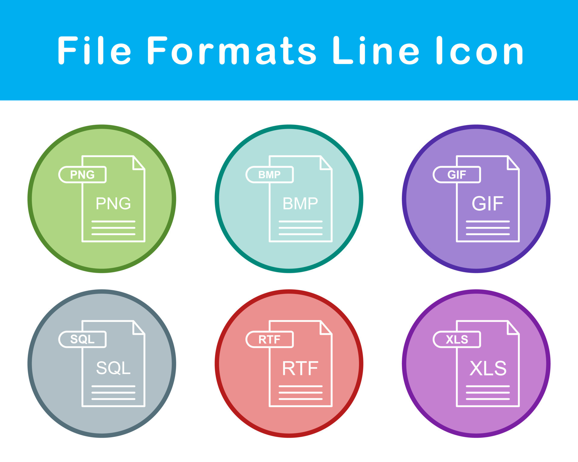 File Formats Vector Icon Set 21376504 Vector Art at Vecteezy File Formats Vector Icon Set 21376504 Vector Art at Vecteezy
