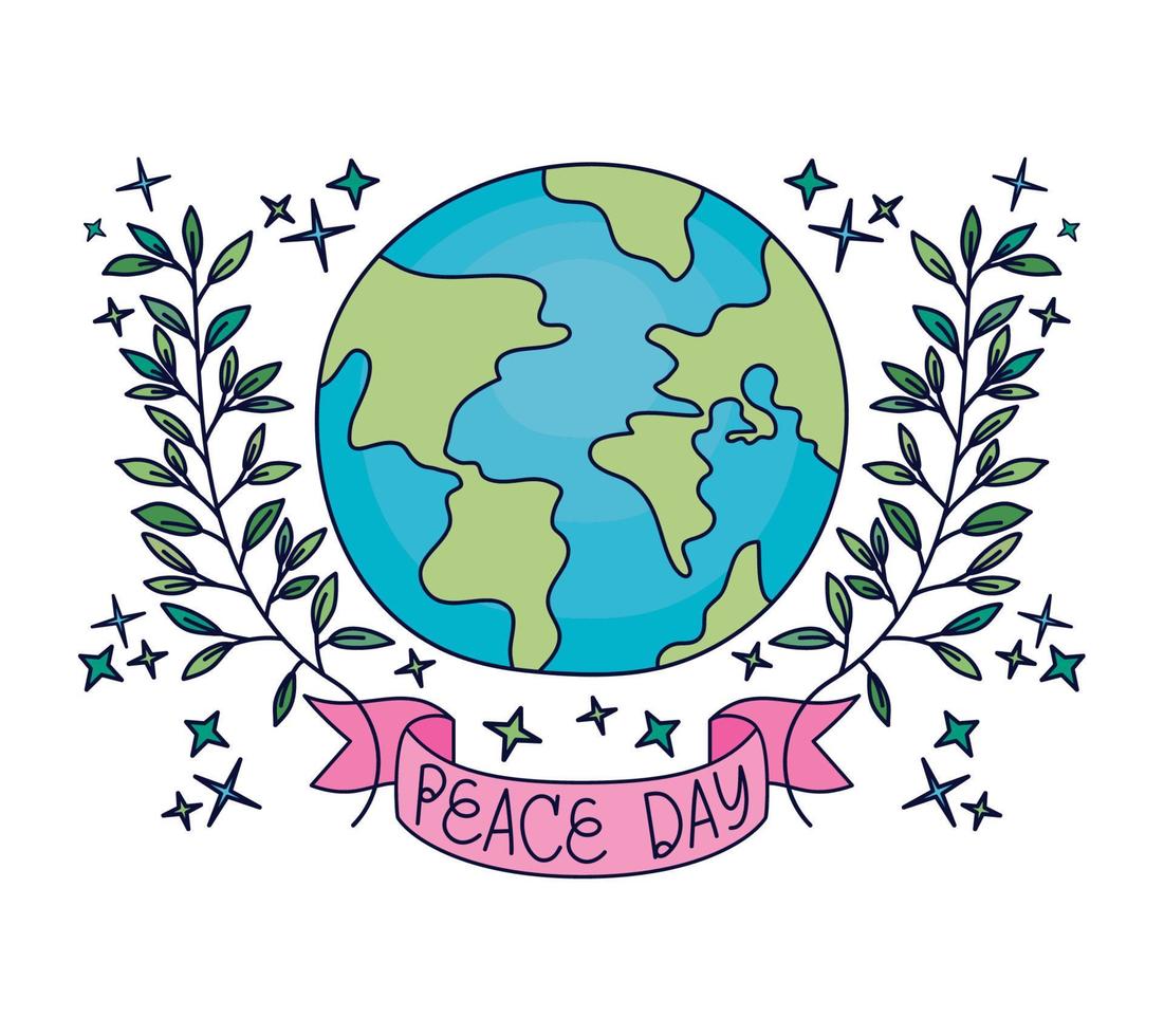 world peace day 21379769 Vector Art at Vecteezy