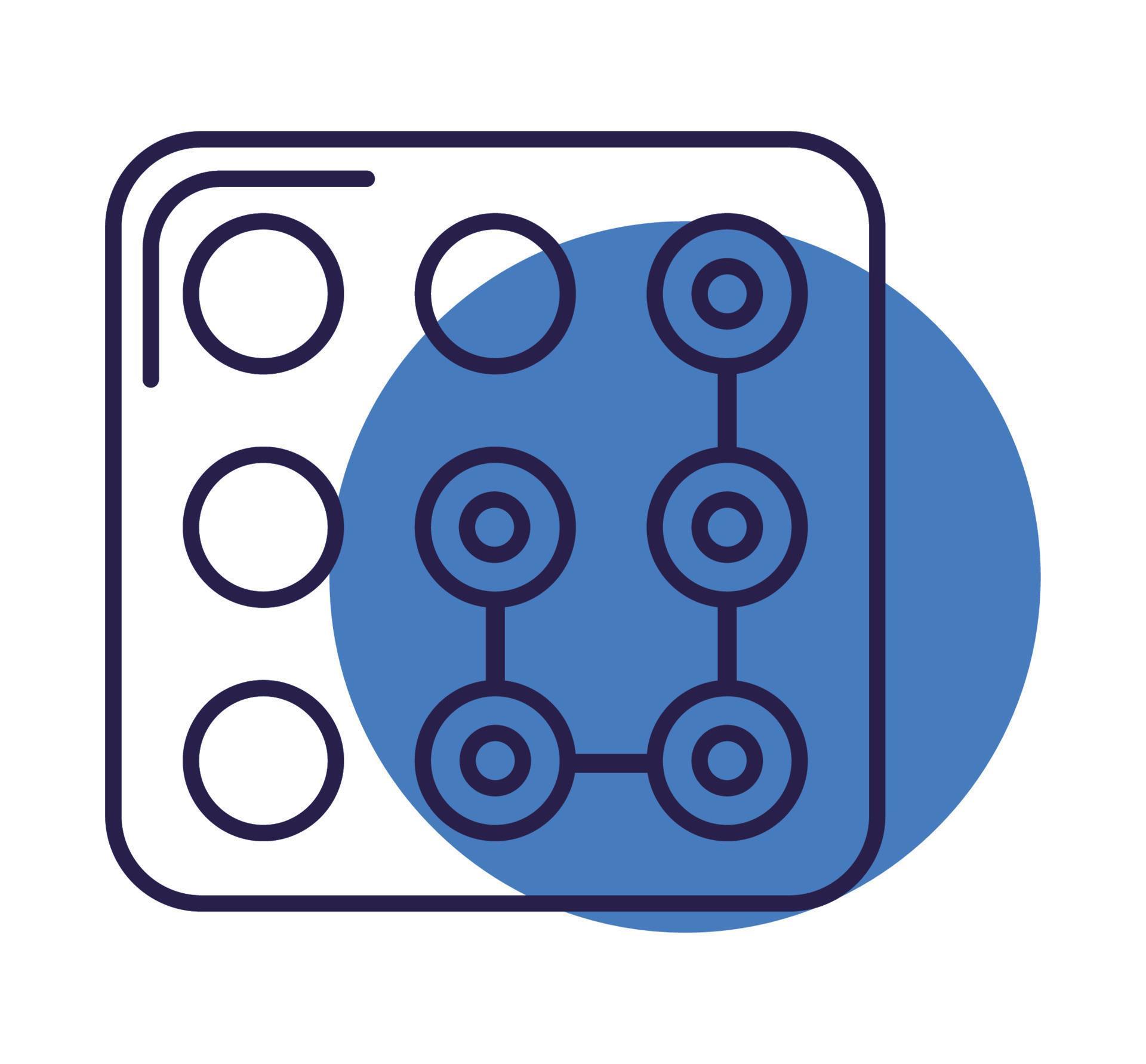 passcode in pattern 21381054 Vector Art at Vecteezy