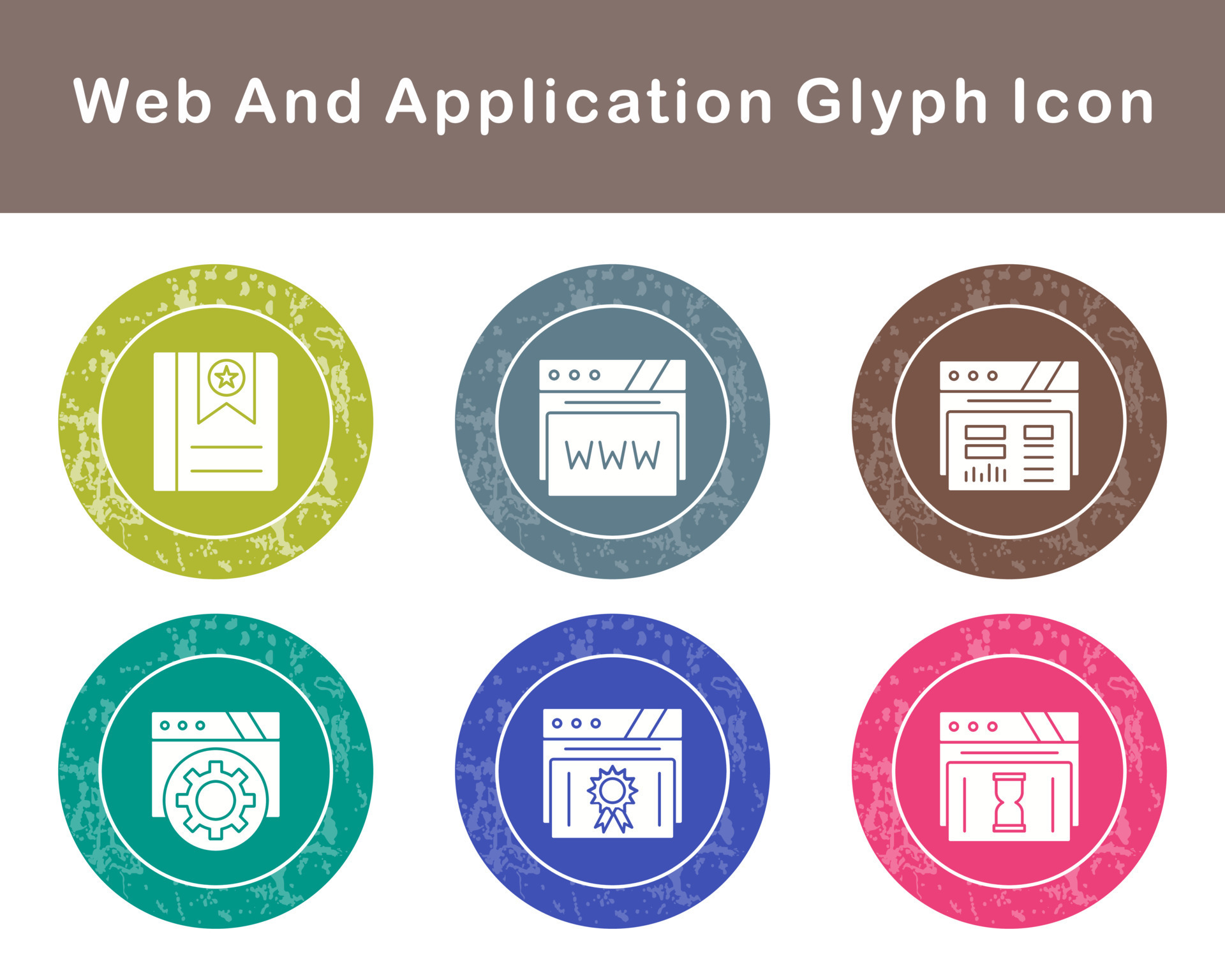 Web And Application Vector Icon Set 21381738 Vector Art at Vecteezy