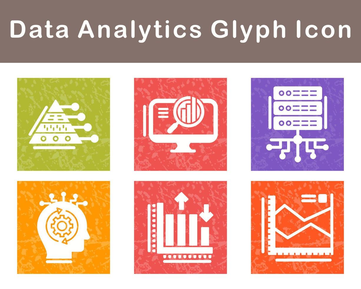 Data Analytics Vector Icon Set 21382025 Vector Art at Vecteezy