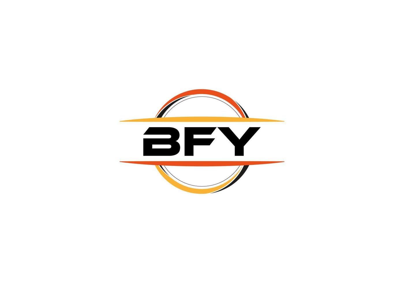BFY letter royalty ellipse shape logo. BFY brush art logo. BFY logo for ... BFY letter royalty ellipse shape logo. BFY brush art logo. BFY logo for ...