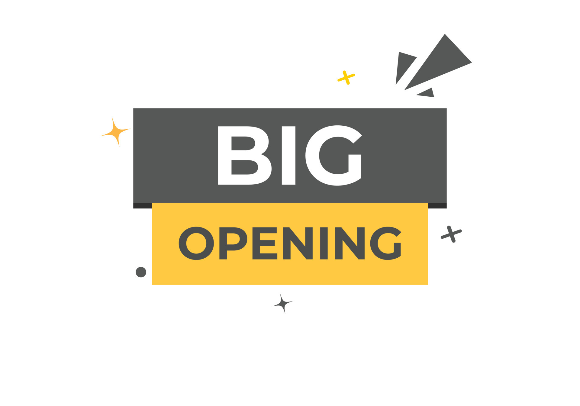 Big Opening Button Web Template Speech Bubble Banner Label Big big-opening-button-web-template-speech-bubble-banner-label-big