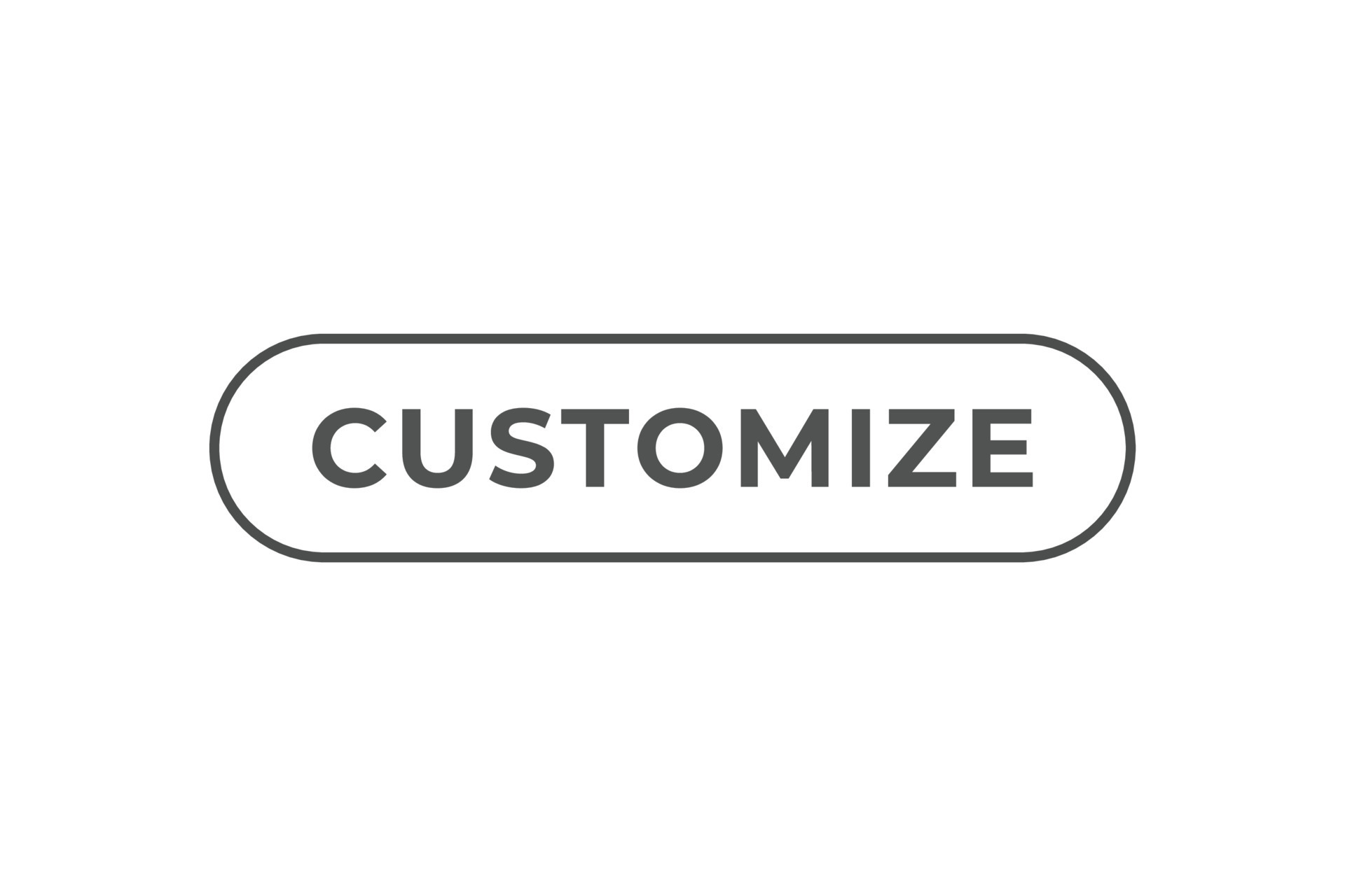 Customize Button. Speech Bubble, Banner Label Customize 21386013 Vector ... Customize Button. Speech Bubble, Banner Label Customize 21386013 Vector ...