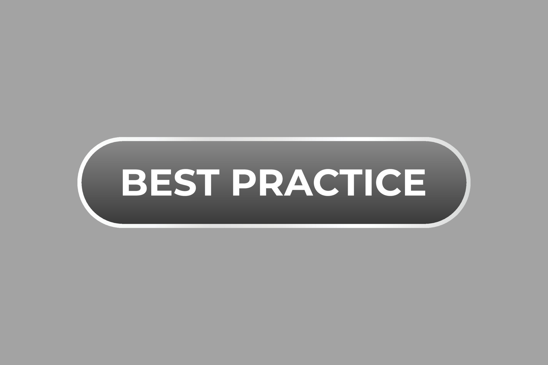 Best Practice Button. web template, Speech Bubble, Banner Label Best ...