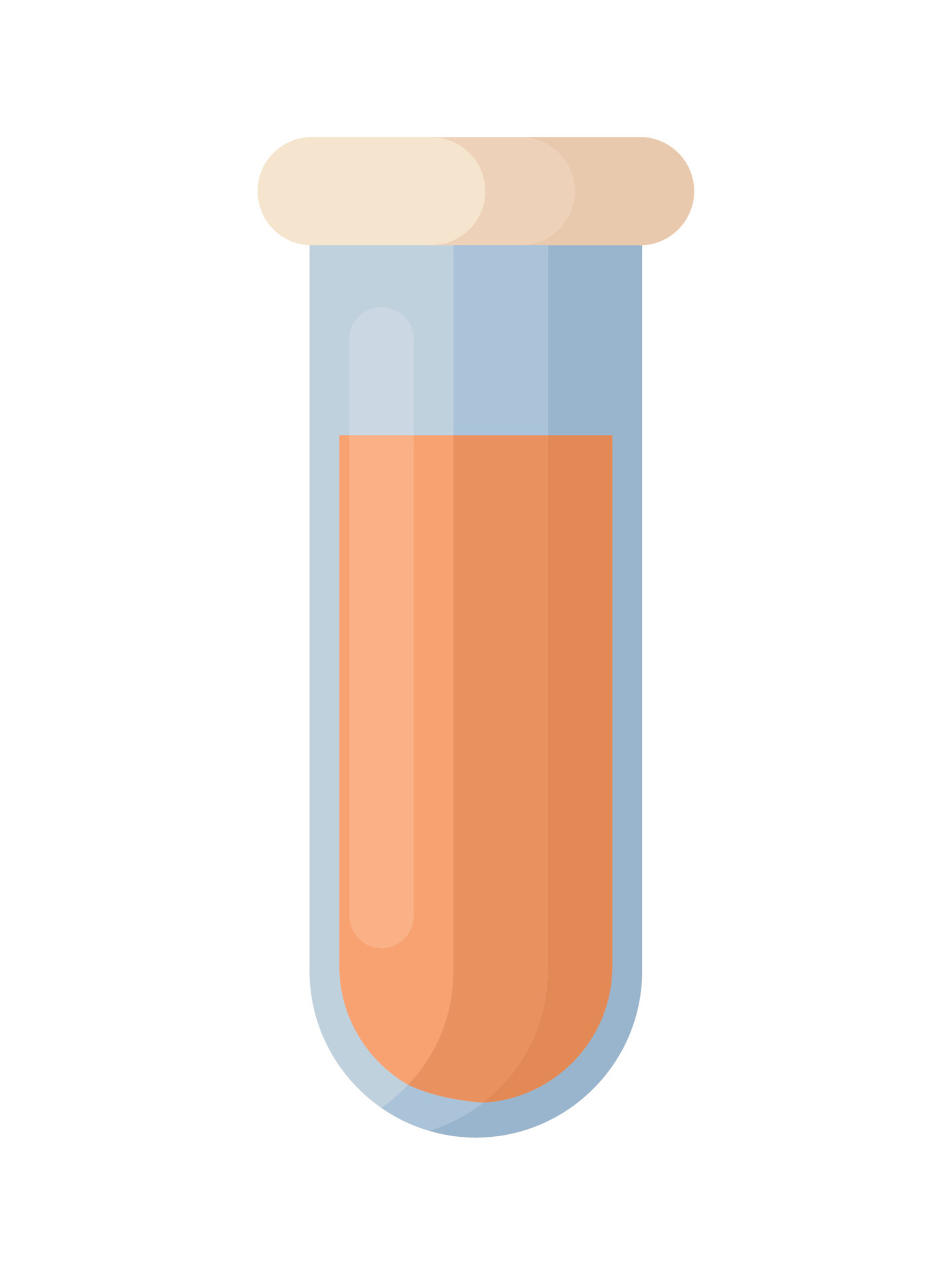 orange flask design 21387967 Vector Art at Vecteezy