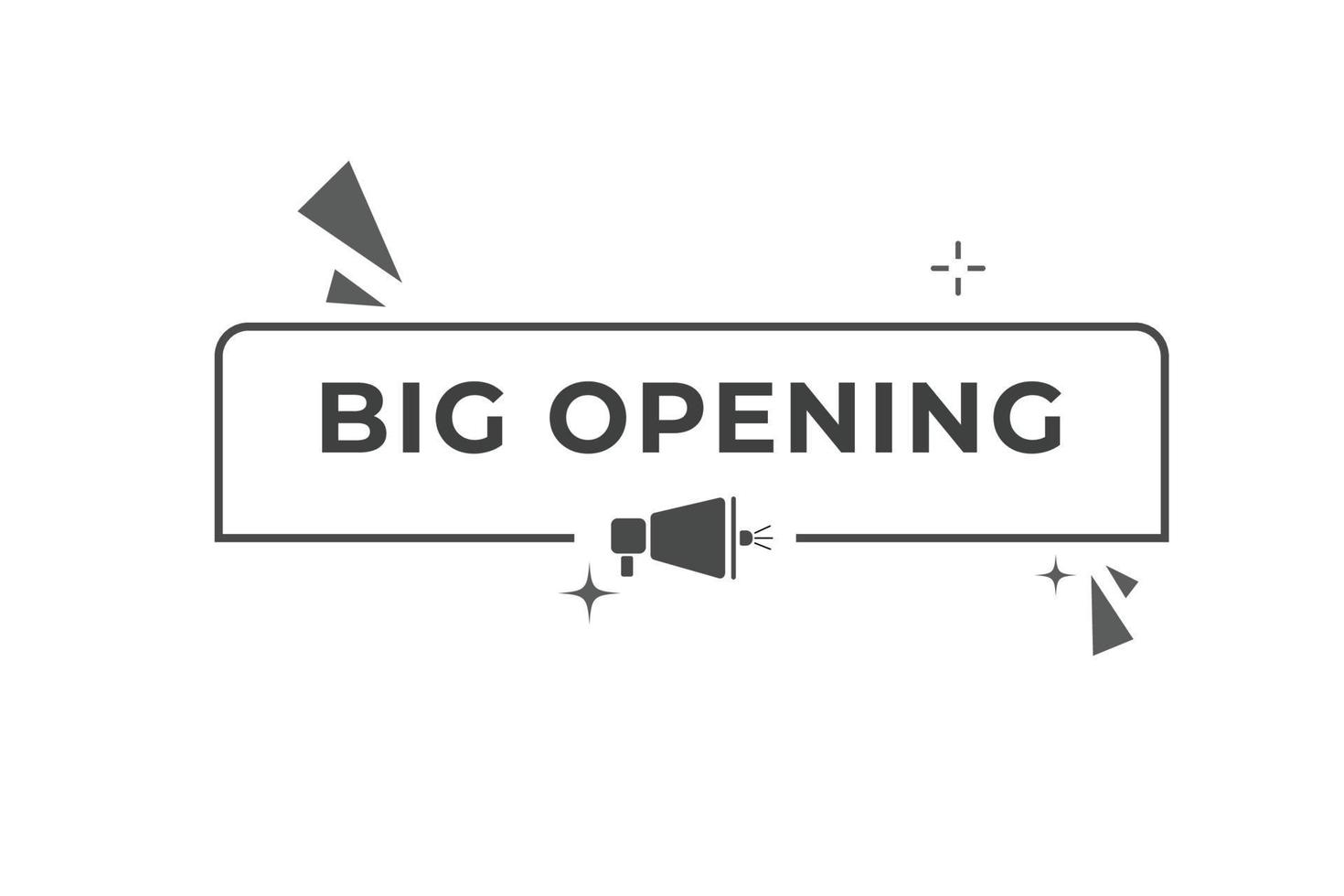 Big Opening Button Web Template Speech Bubble Banner Label Big big-opening-button-web-template-speech-bubble-banner-label-big