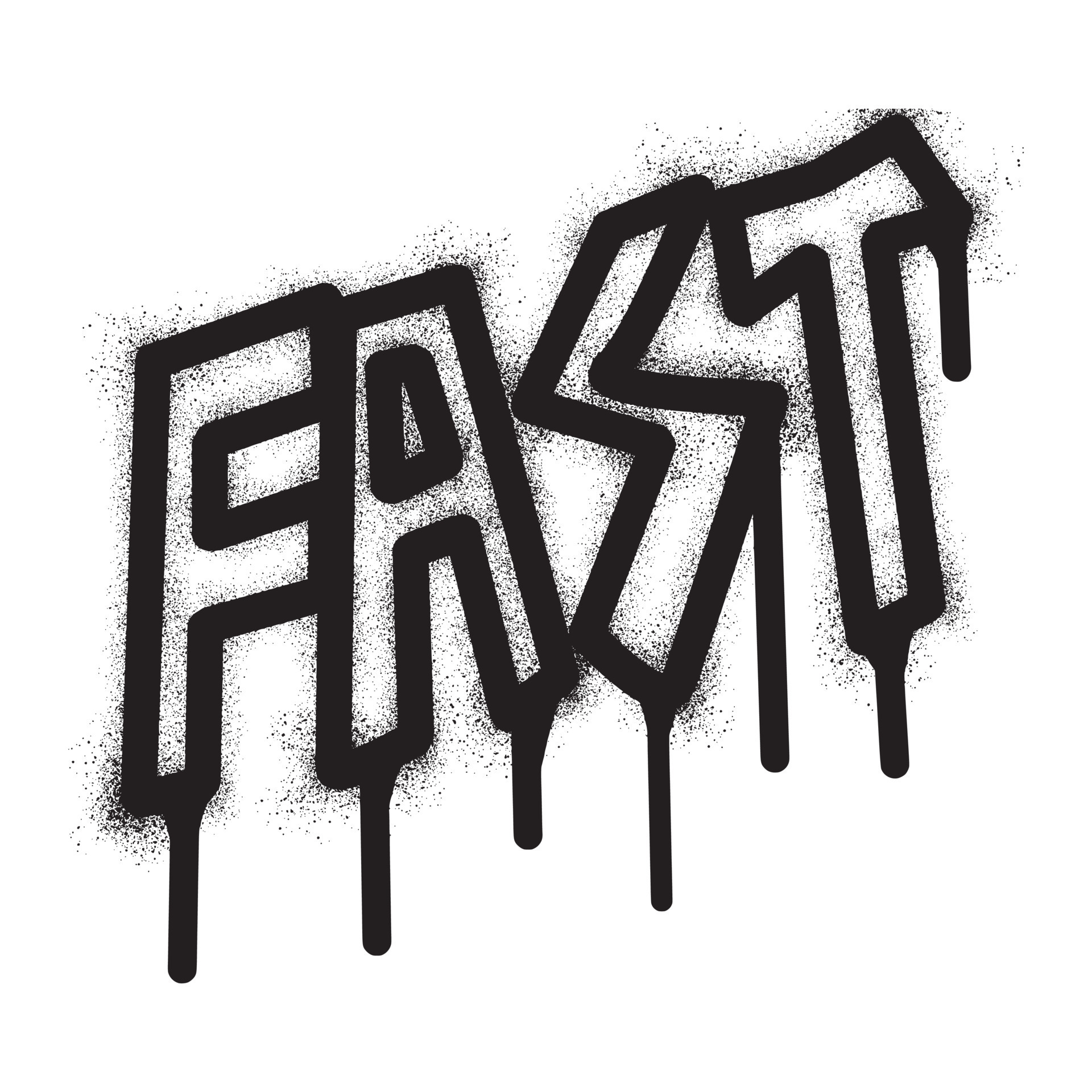 Graffiti fast text with black spray paint 21393126 Vector Art at Vecteezy