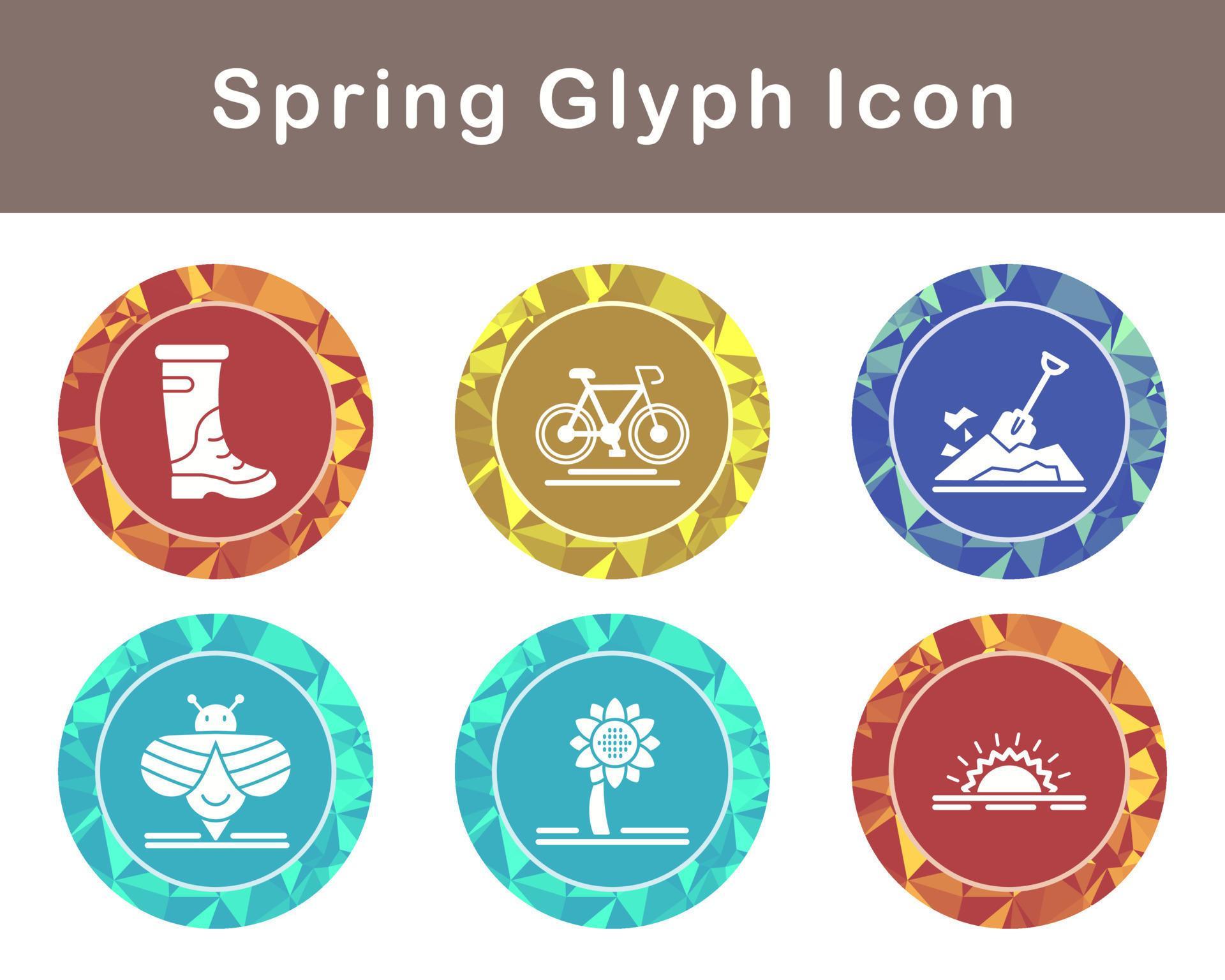 Spring Vector Icon Set 21394430 Vector Art at Vecteezy