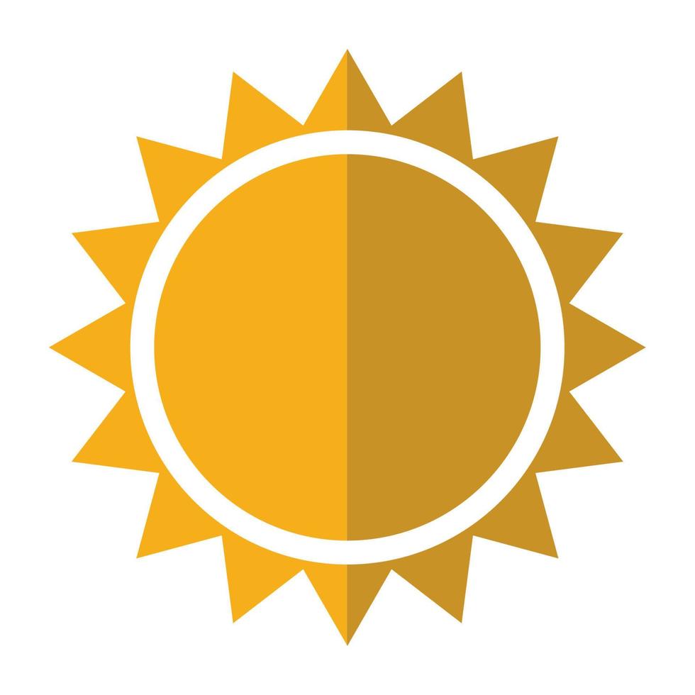 bright sun design 21395761 Vector Art at Vecteezy