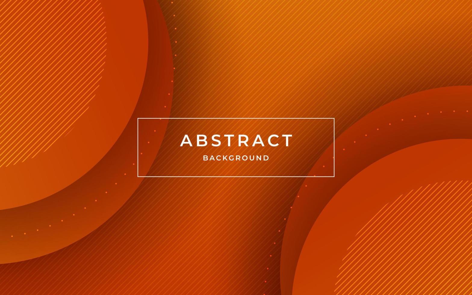 Minimal Abstract Orange Circle Color Shape Overlap Layers Geometric Dynamic Background Eps10