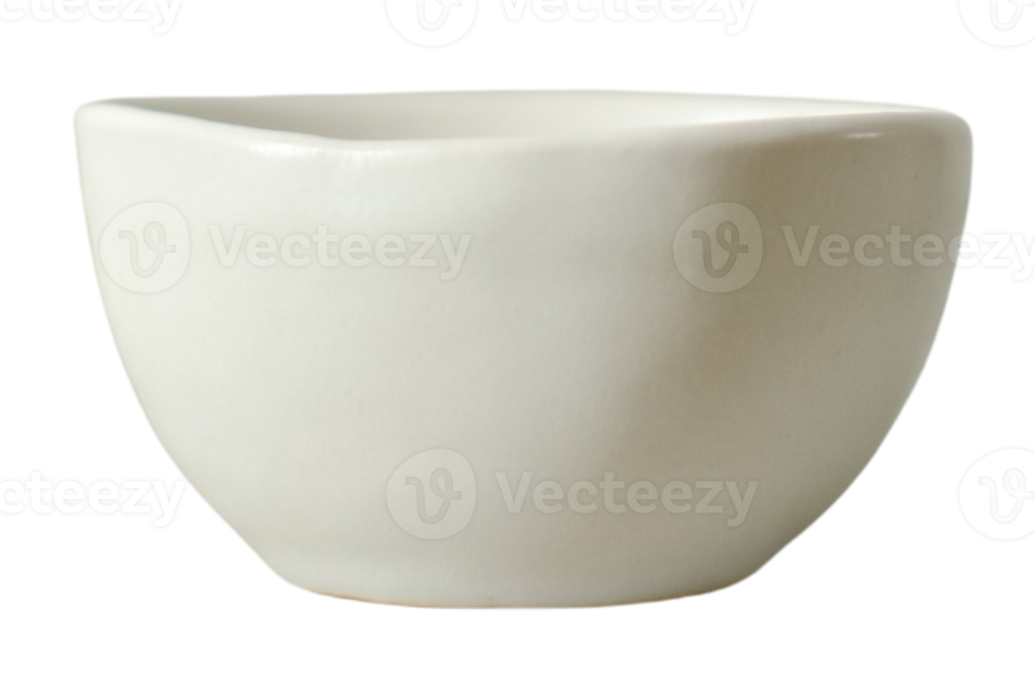 White bowl isolated on a transparent background 21397258 PNG