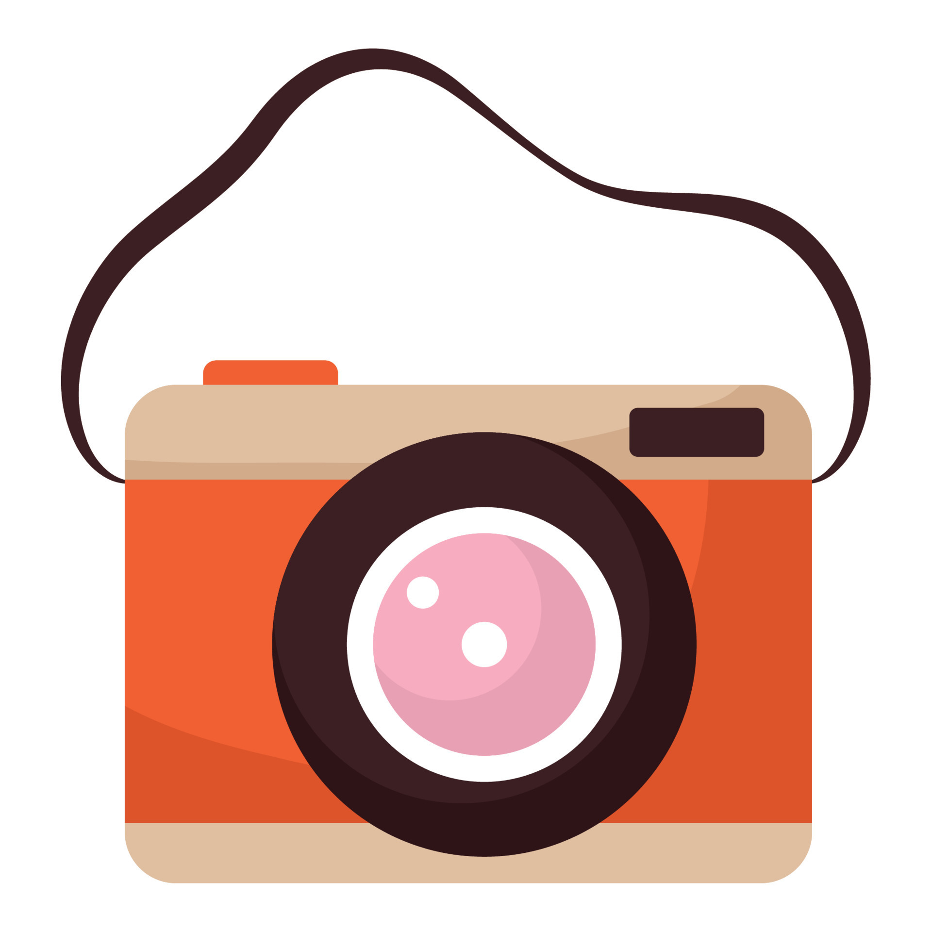 digital camera design 21398444 Vector Art at Vecteezy