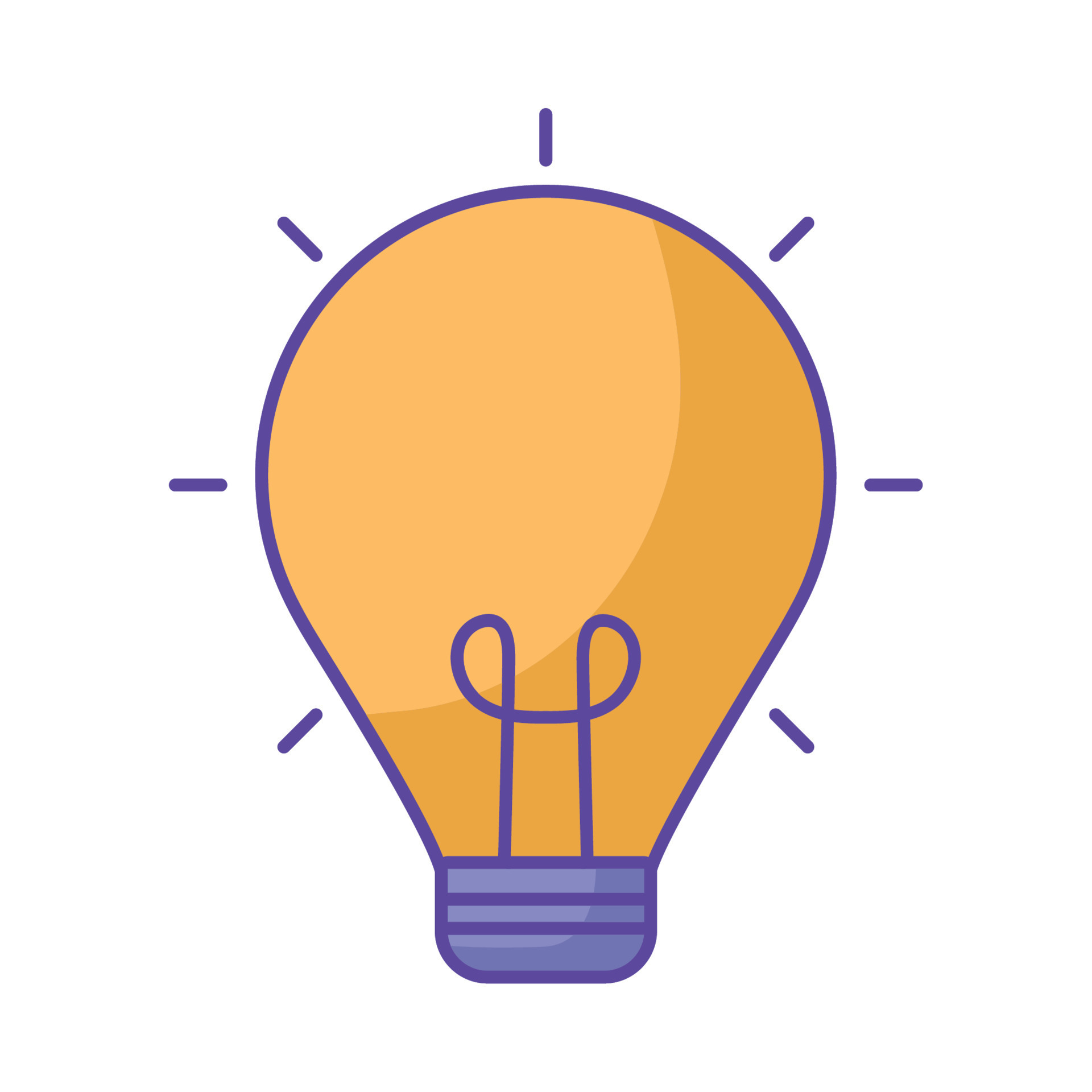 light bulb design 21398521 Vector Art at Vecteezy