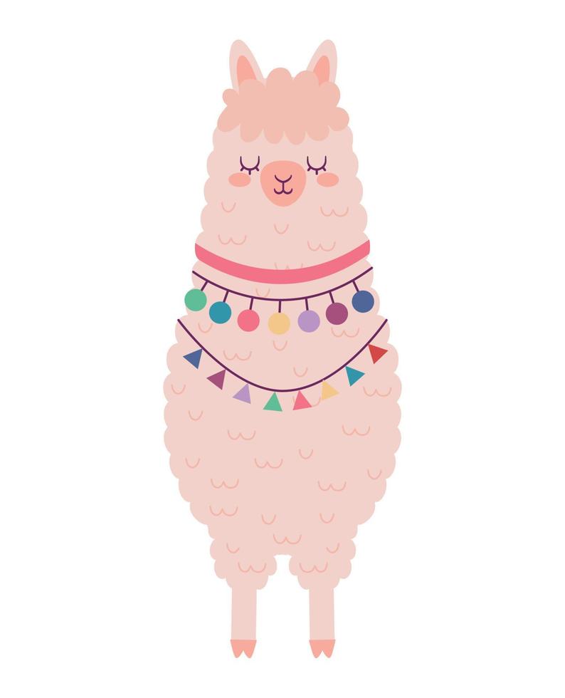 linda llama diseño 21399081 Vector en Vecteezy