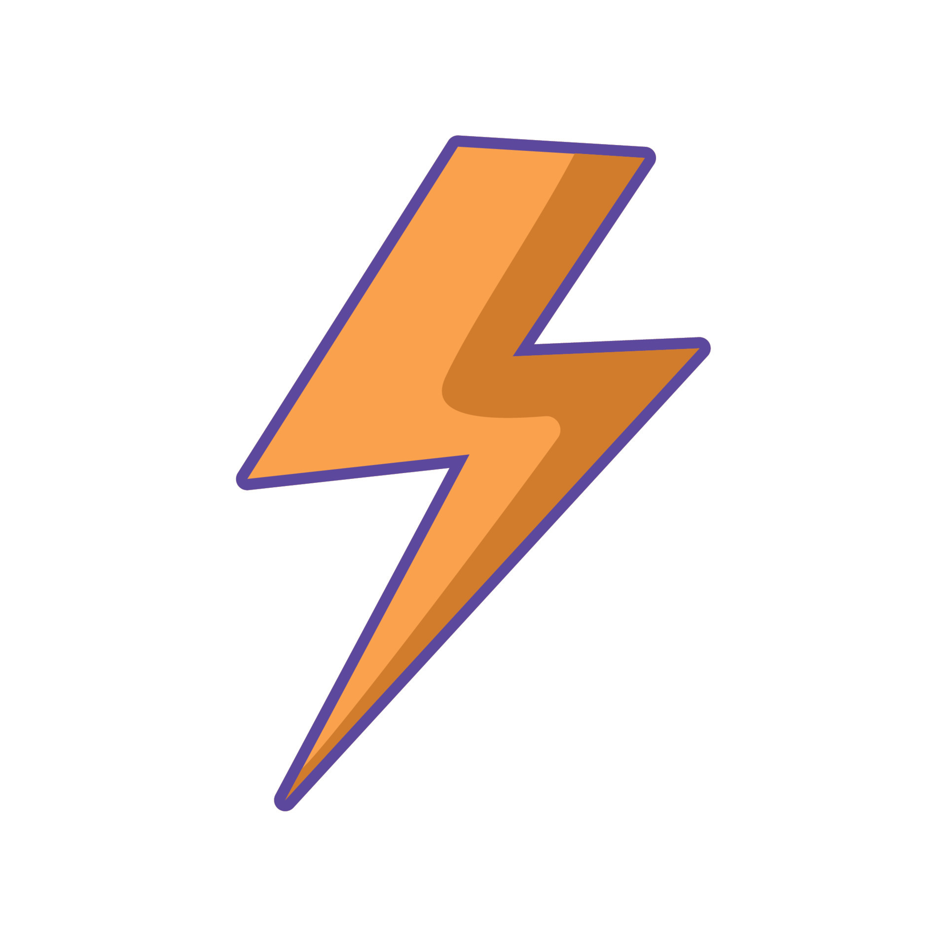 yellow thunder design 21399266 Vector Art at Vecteezy