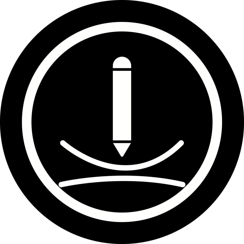 Draw Curve Vector Icon 21402798 Vector Art at Vecteezy