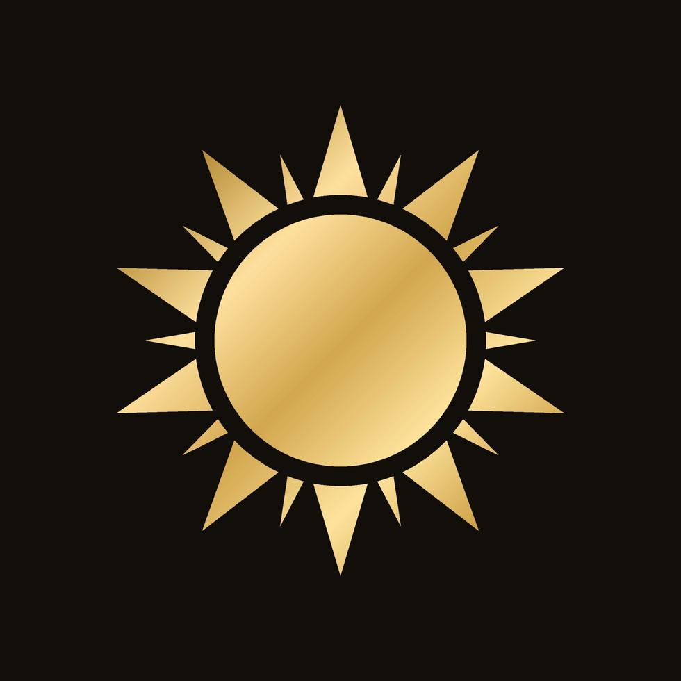 Gold Sun Logo