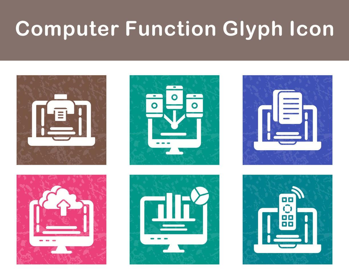 Computer Function Vector Icon Set 21404824 Vector Art at Vecteezy