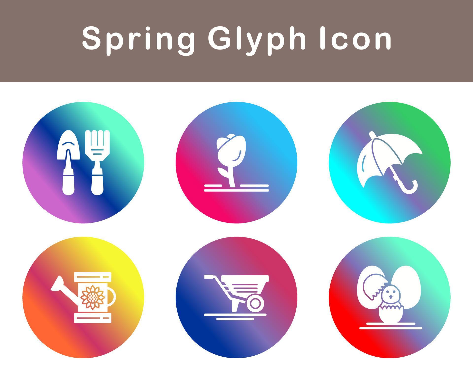 Spring Vector Icon Set 21405982 Vector Art at Vecteezy