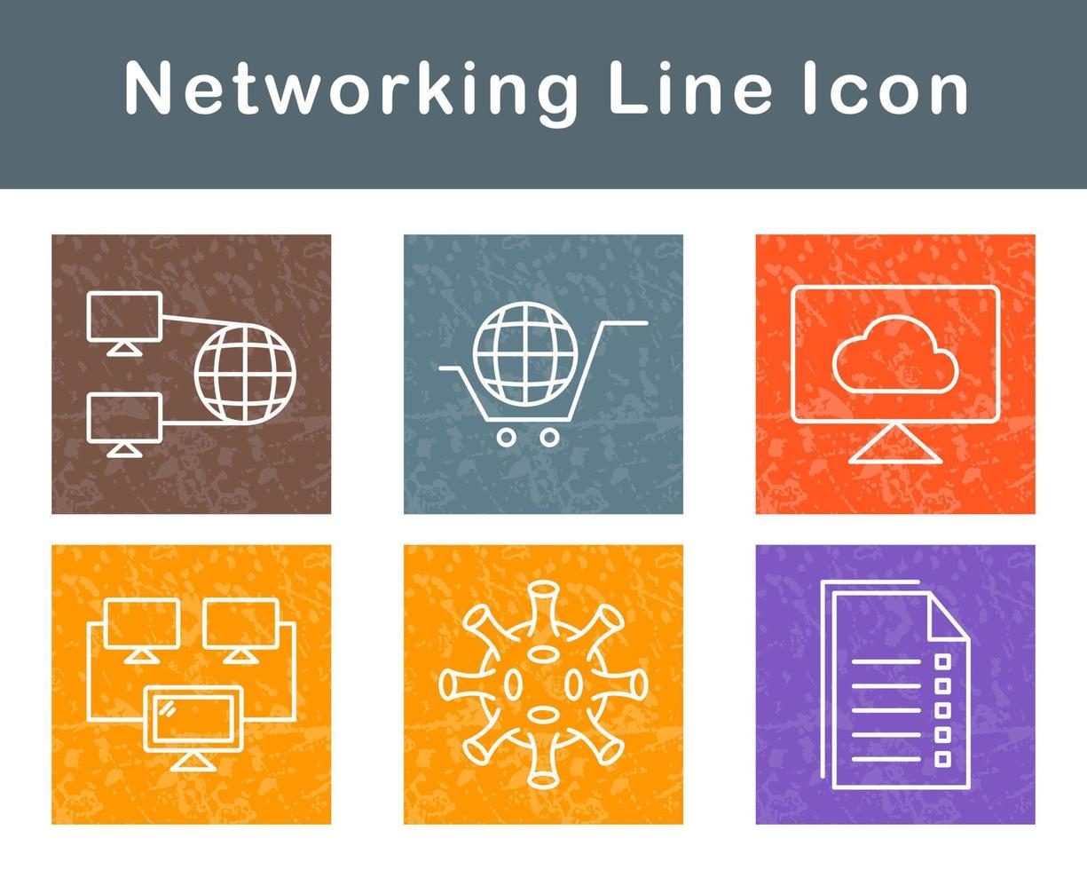 Networking Vector Icon Set 21408533 Vector Art at Vecteezy