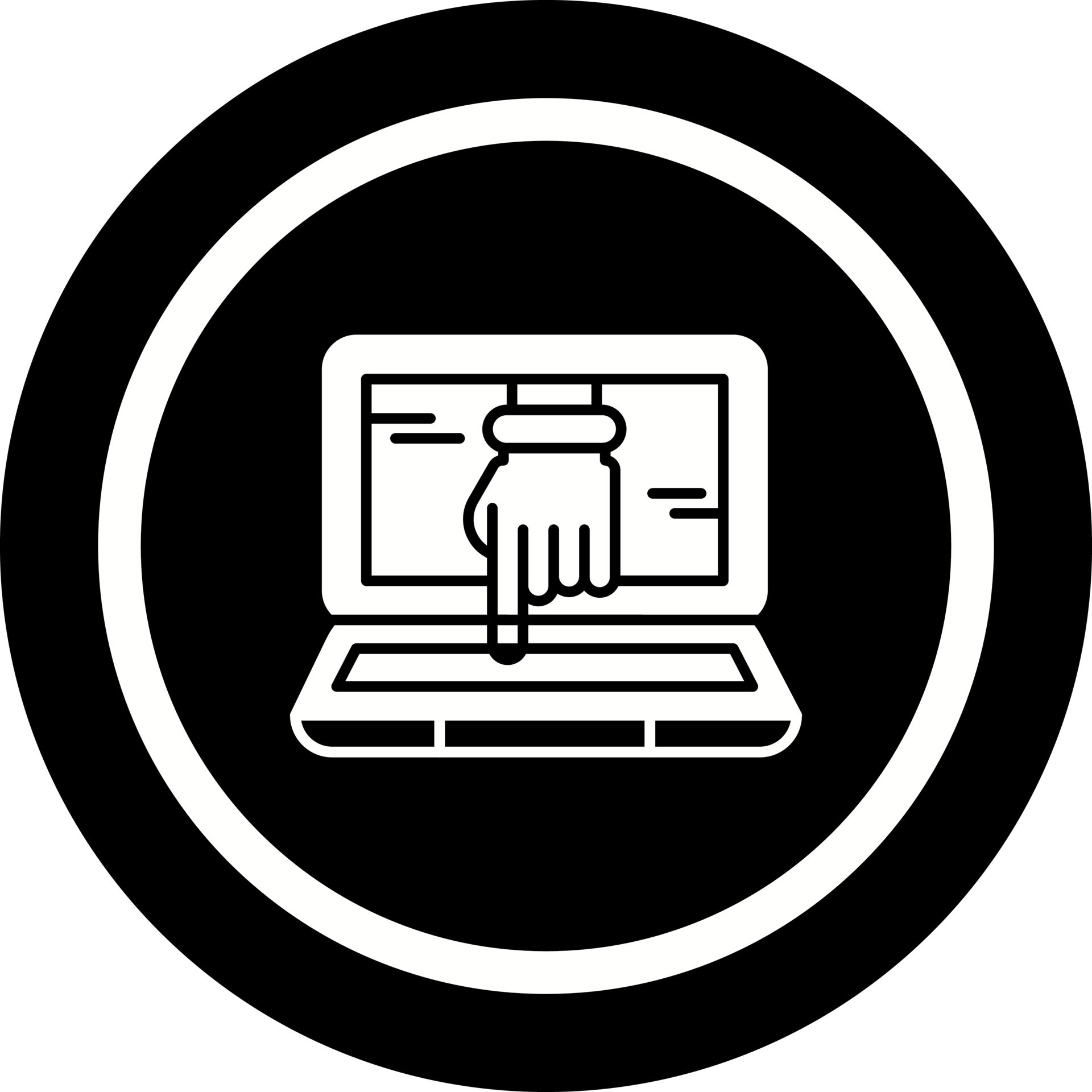 Computer Hacking Vector Icon 21411627 Vector Art at Vecteezy