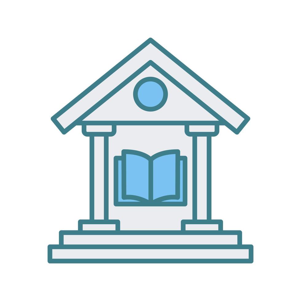 Library Vector Icon 21419708 Vector Art at Vecteezy