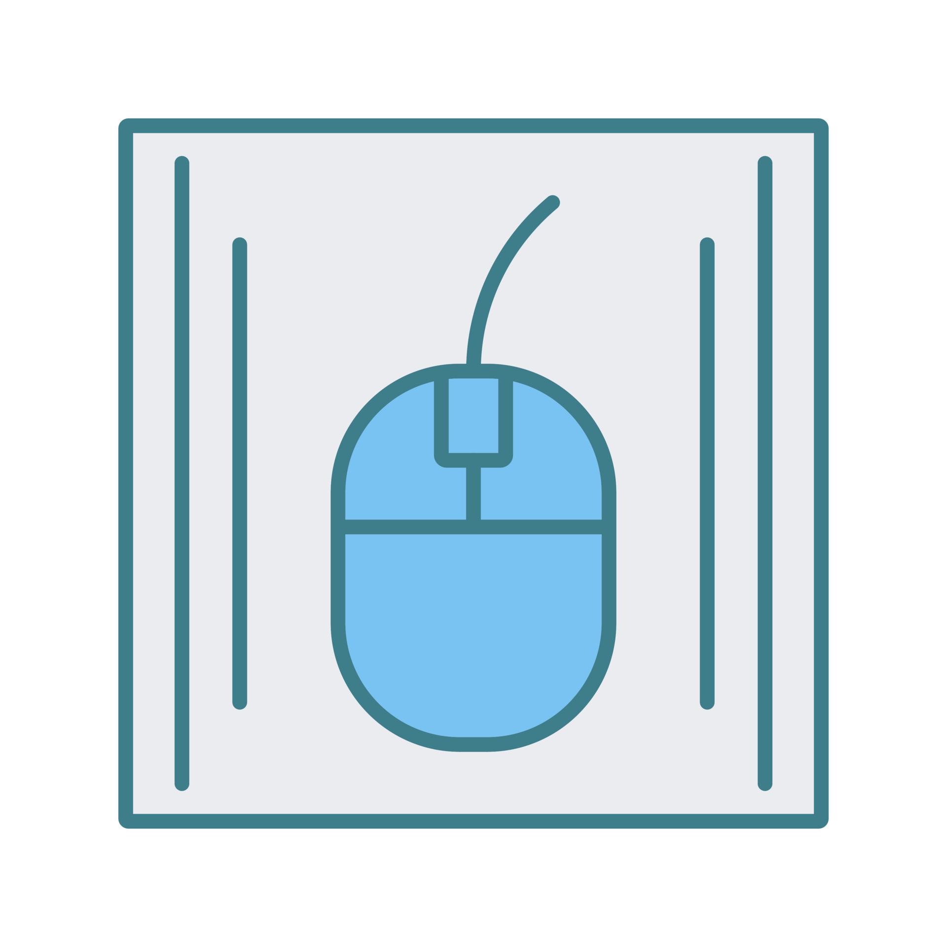 Mouse Vector Icon 21420607 Vector Art at Vecteezy