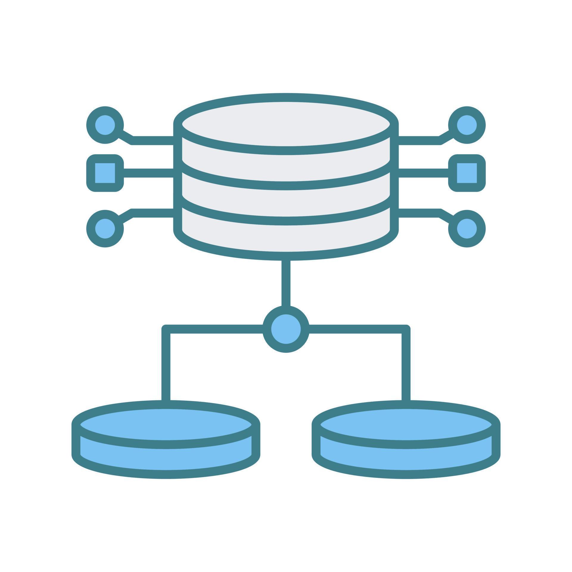 Structured Data Vector Icon 21420732 Vector Art at Vecteezy