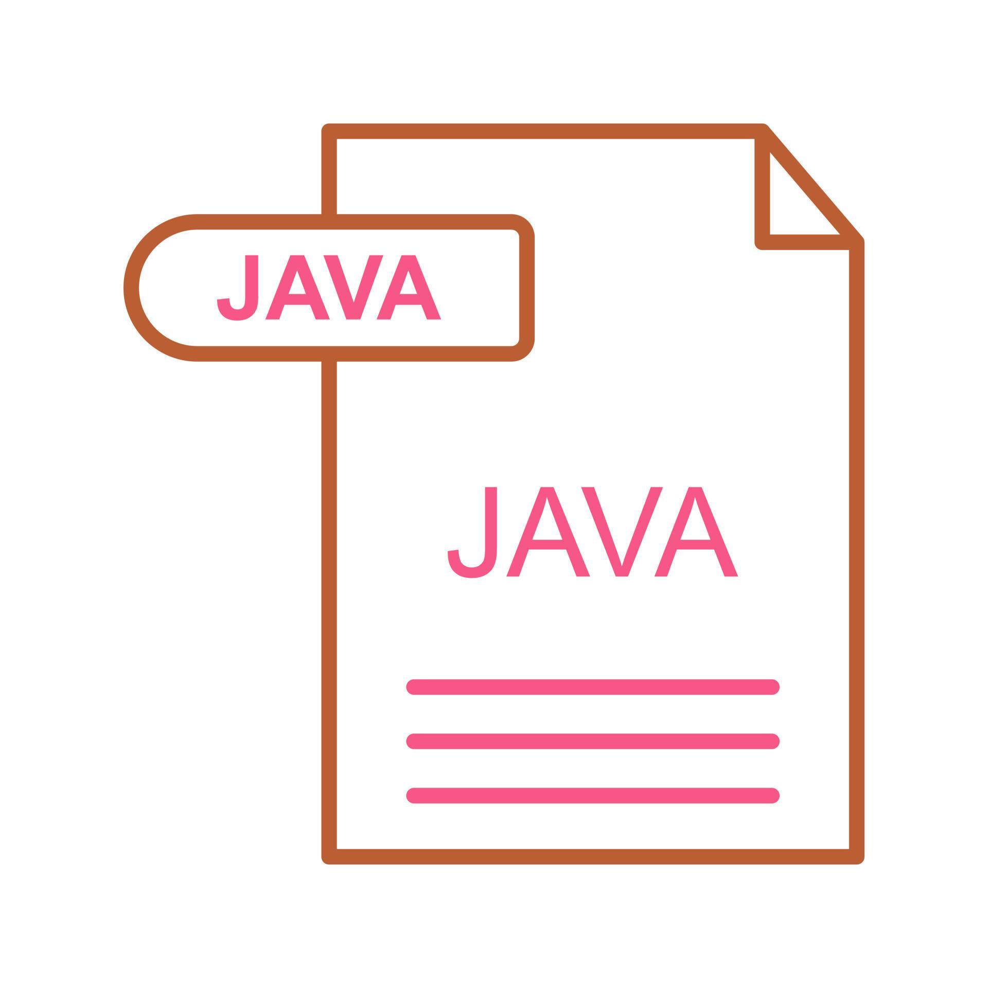 icono de vector de java 21423876 Vector en Vecteezy