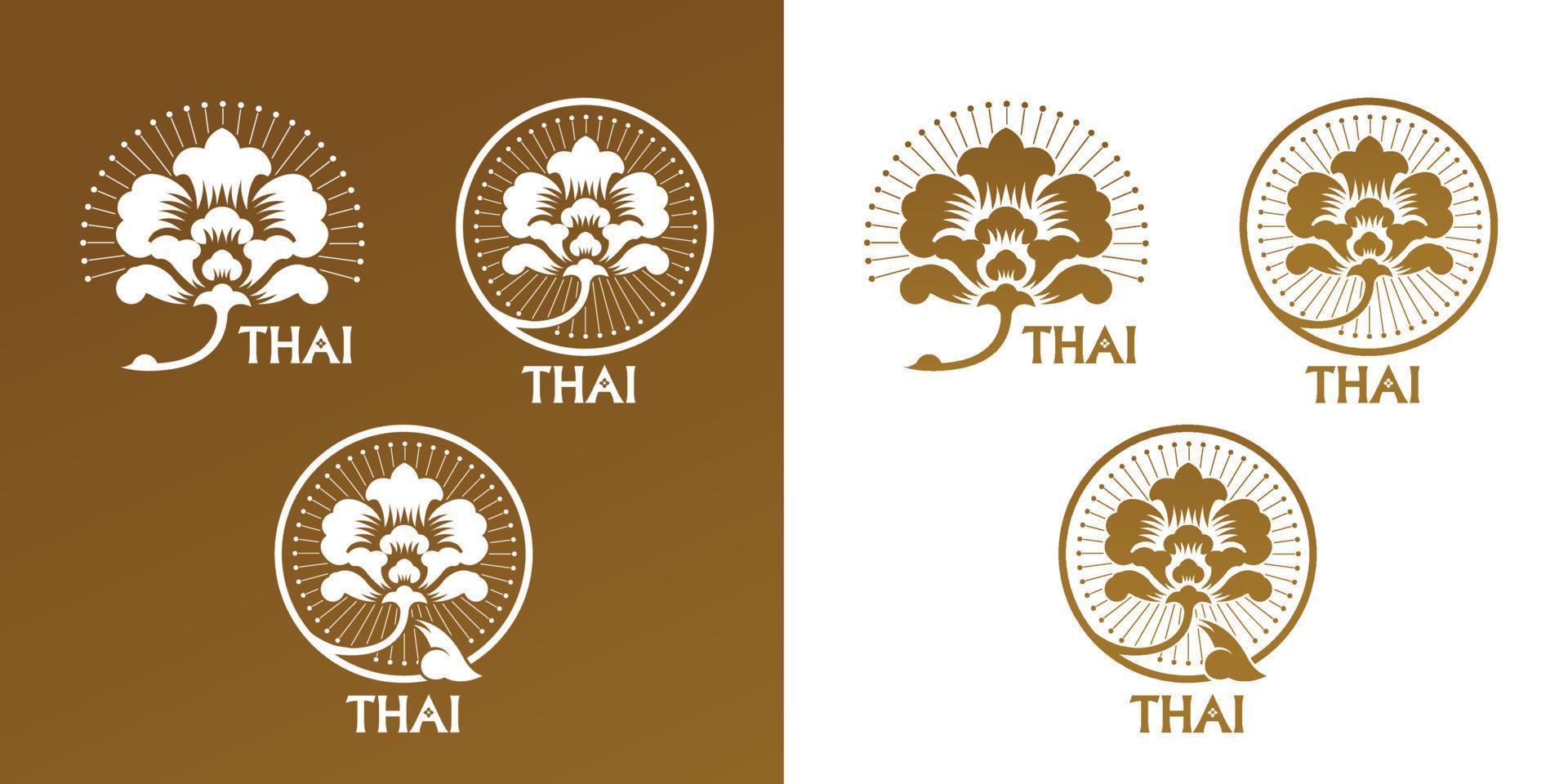 Thai Arts element for Thai graphic design vector illustration. 21426550 Vector Art at Vecteezy