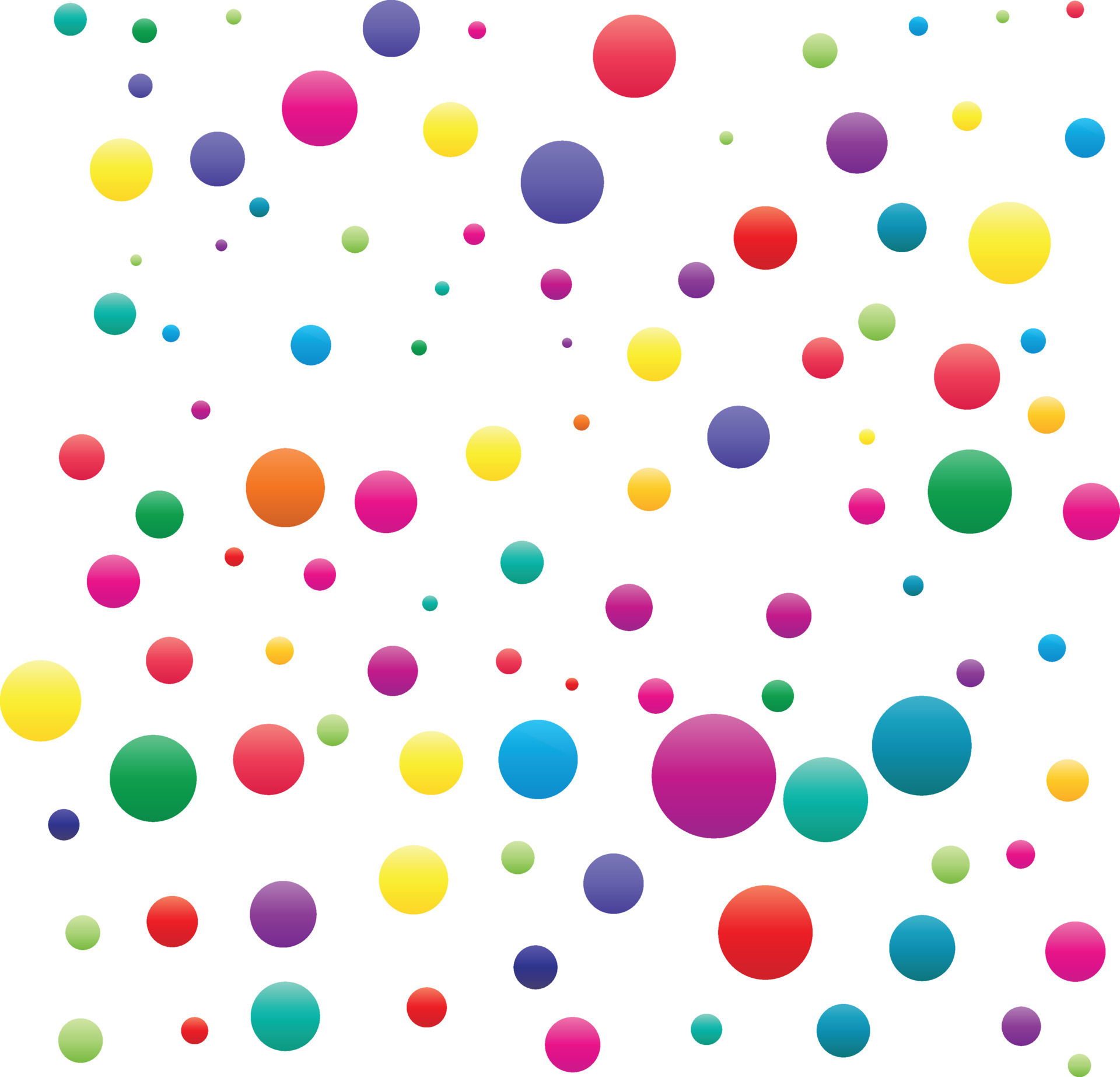 Multicolored dots premium background on white background 21426664 ...