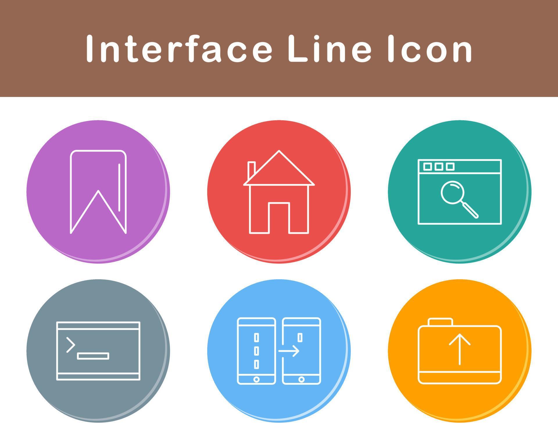 Interface Vector Icon Set 21427342 Vector Art at Vecteezy
