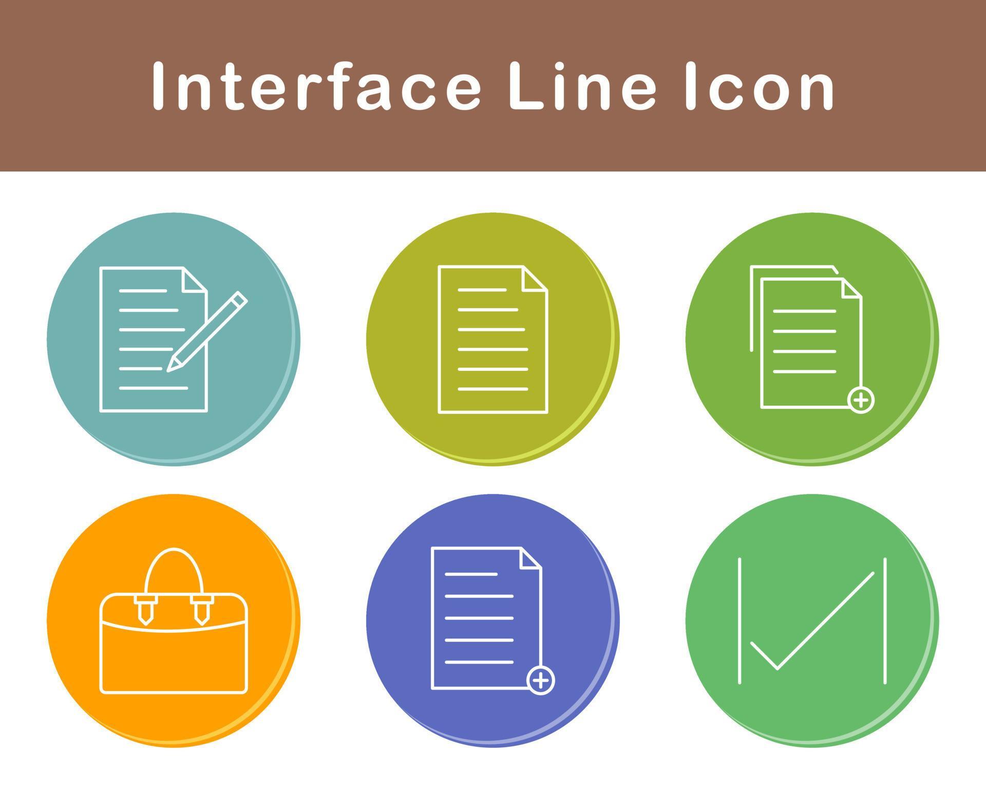 Interface Vector Icon Set 21427345 Vector Art at Vecteezy