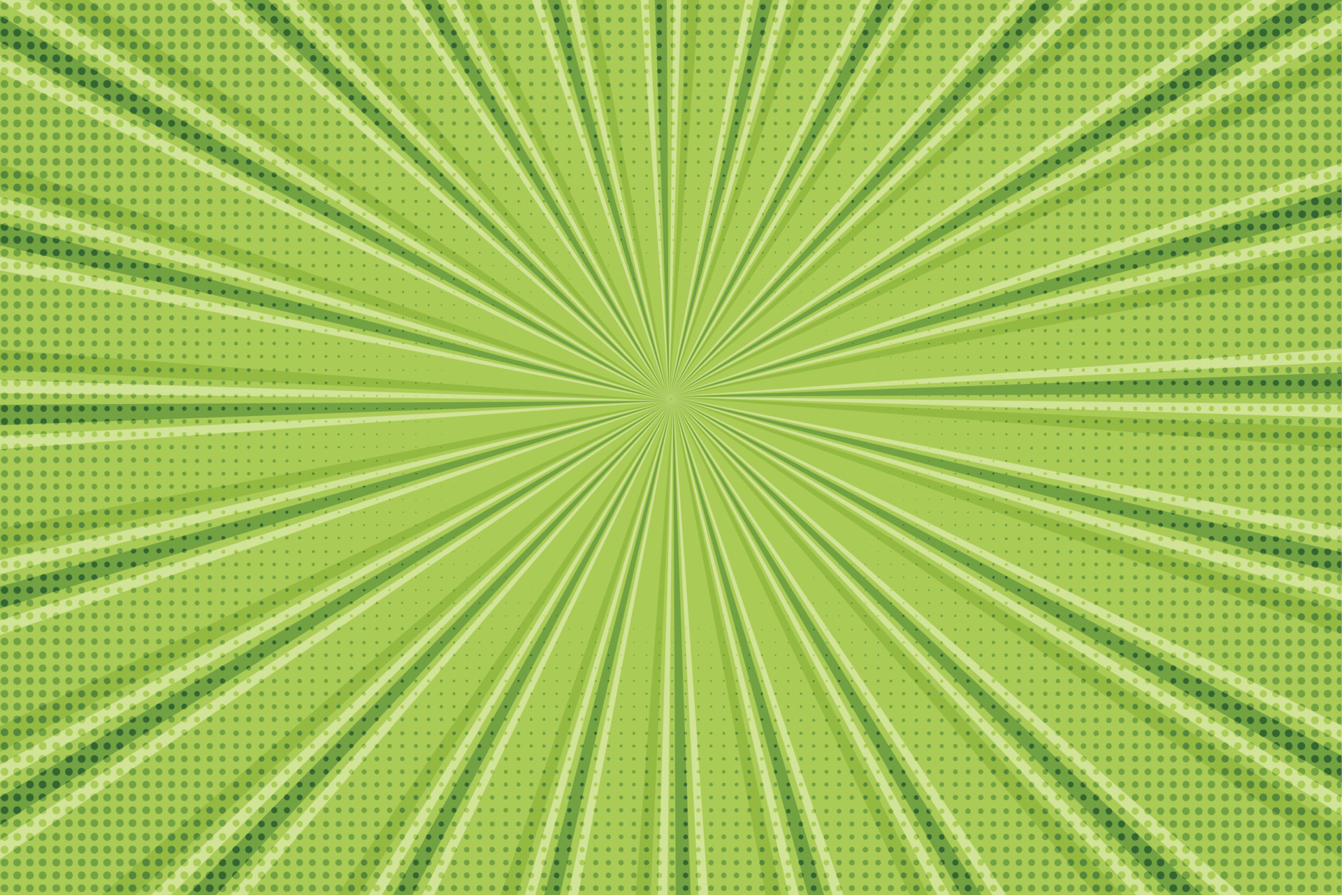 Green Retro Sunburst Background Vector For Free Download 21429539