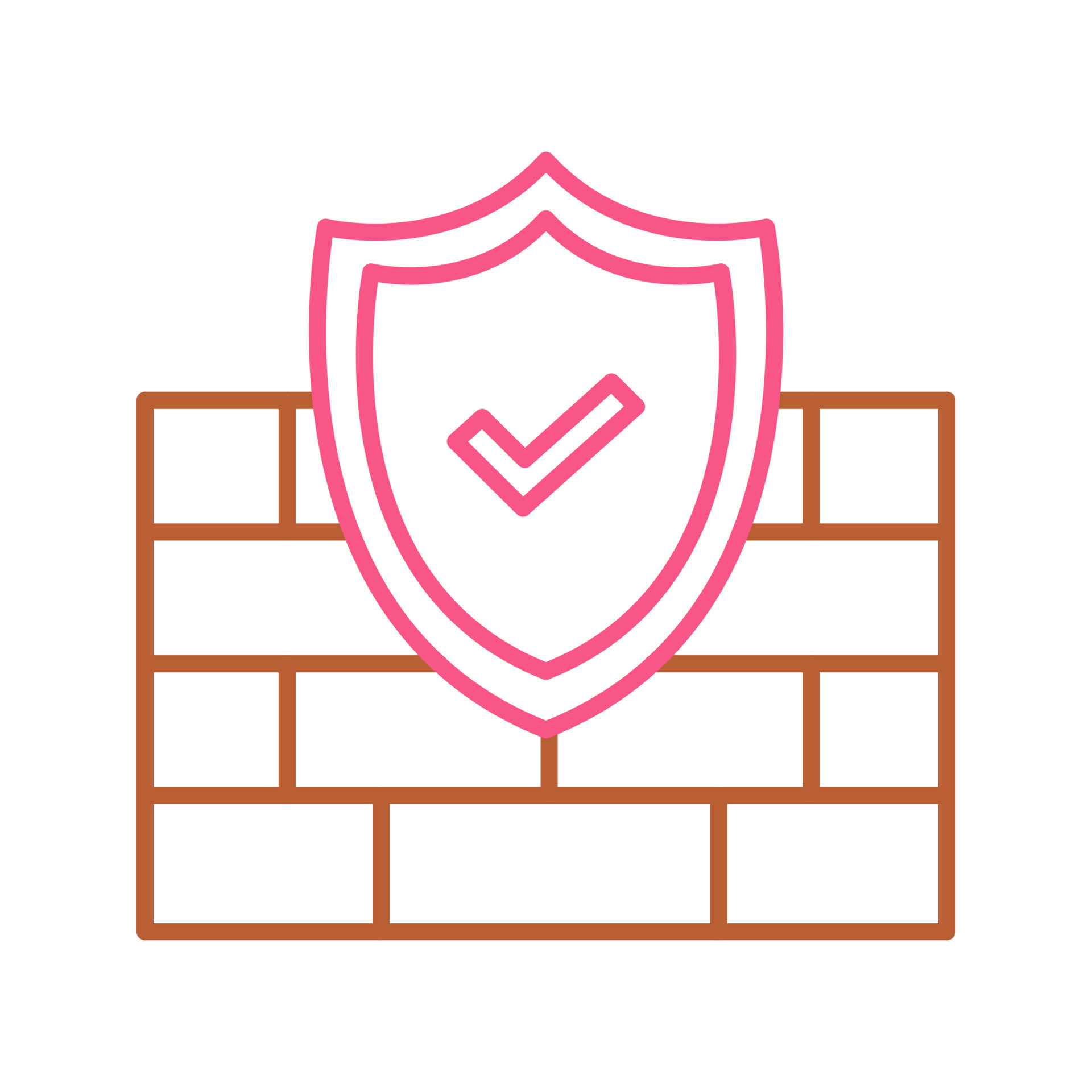 Firewall Vector Icon 21430444 Vector Art At Vecteezy