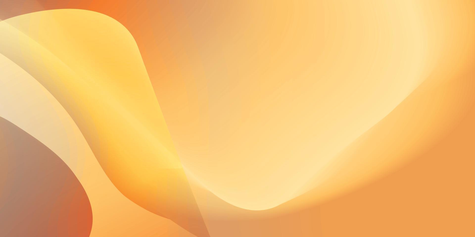Abstract fluid gradient background orange color. Orange Waves background. web banner template ...