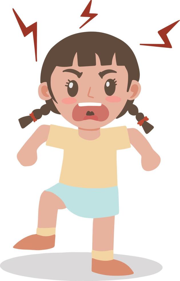 Kid Yelling Clipart