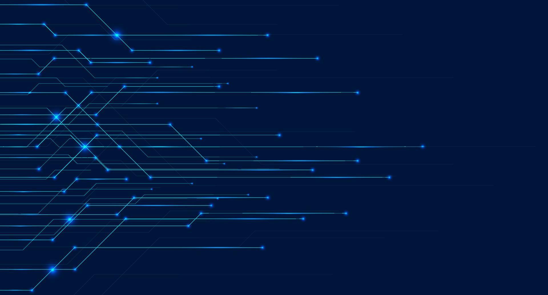 Artificial intelligence tech background. Technology connection digital ...