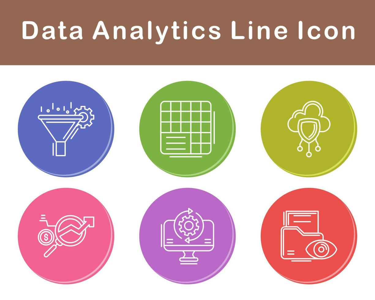 Data Analytics Vector Icon Set 21431750 Vector Art at Vecteezy Data Analytics Vector Icon Set 21431750 Vector Art at Vecteezy