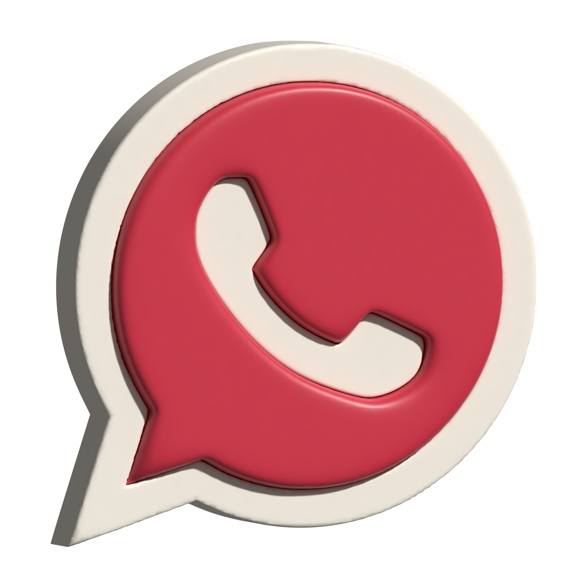 2d Icon Of Whatsapp Logo 21432930 Png