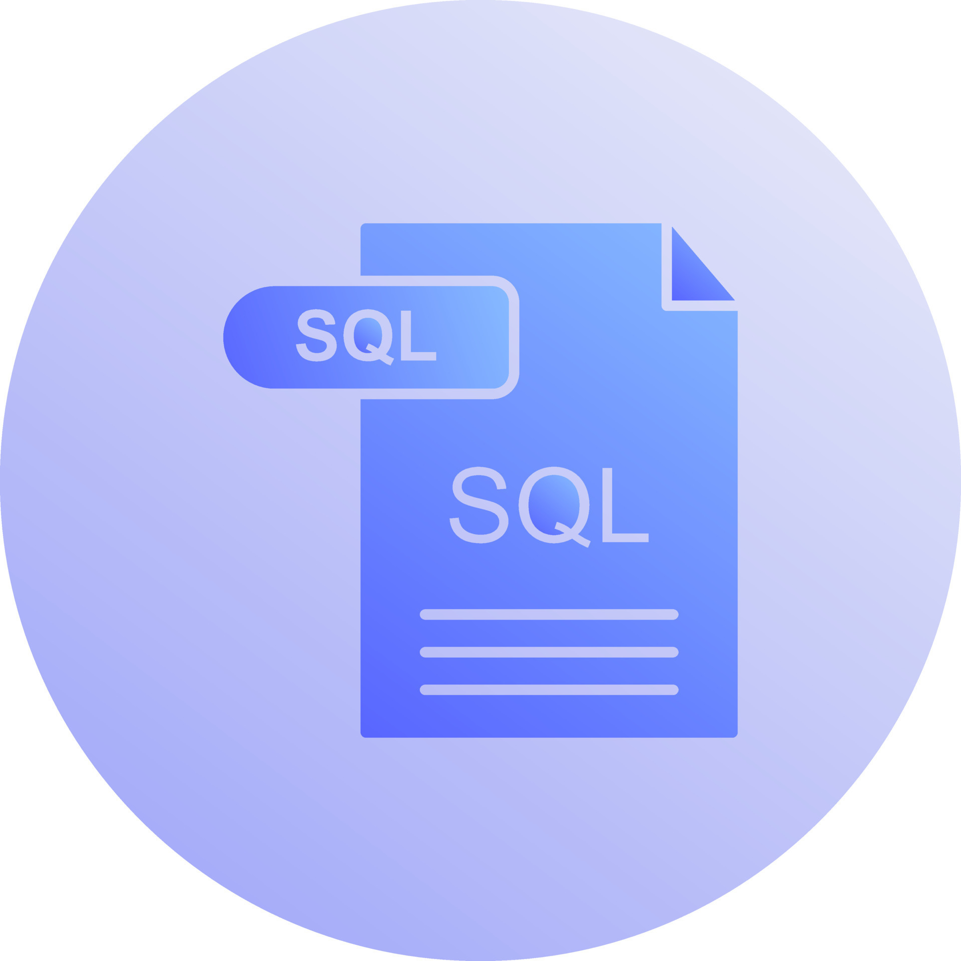 SQL Vector Icon 21435039 Vector Art at Vecteezy SQL Vector Icon 21435039 Vector Art at Vecteezy